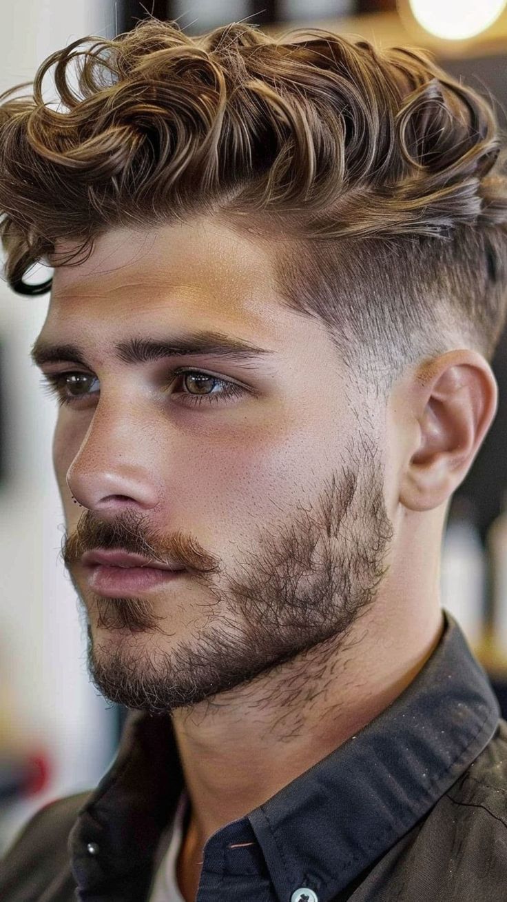 Different Types of Curly Hair for Men - Ulti