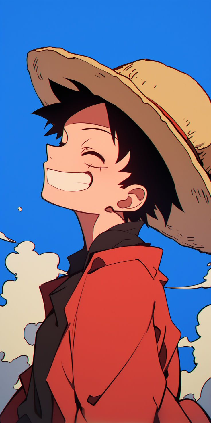 Luffy Smiling | Cute Anime Wallpaper - Ulti