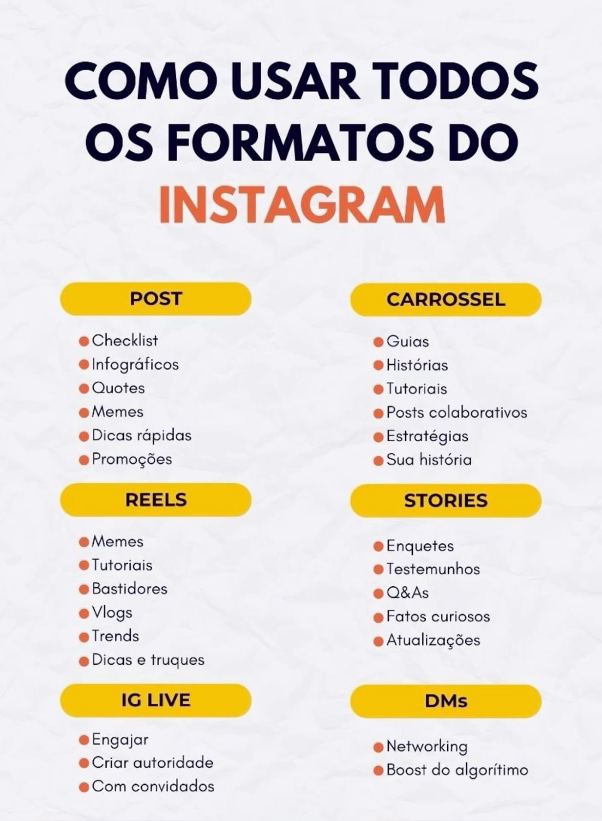 Como usar todos os formatos do Instagram - Ulti