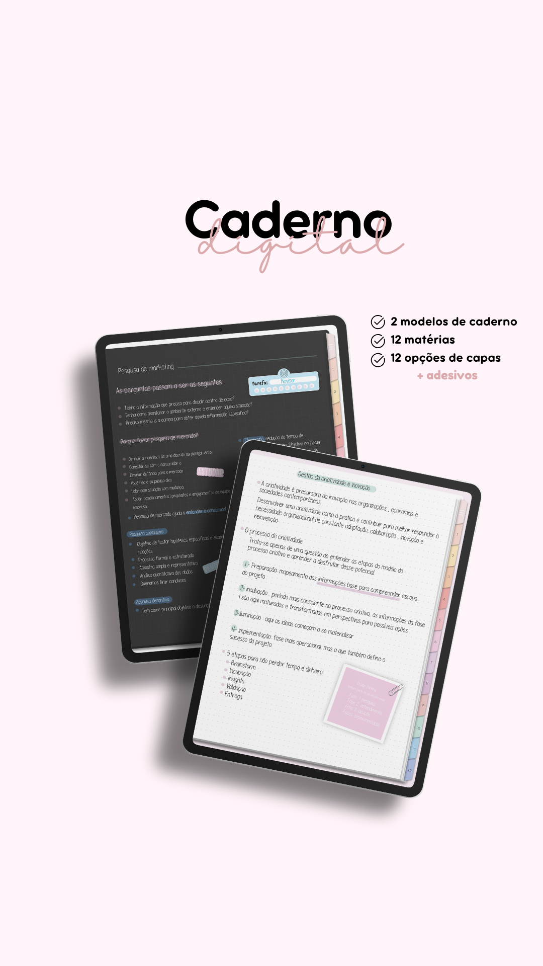 Caderno Digital: Template de Landing Page para Agências e Designers ...