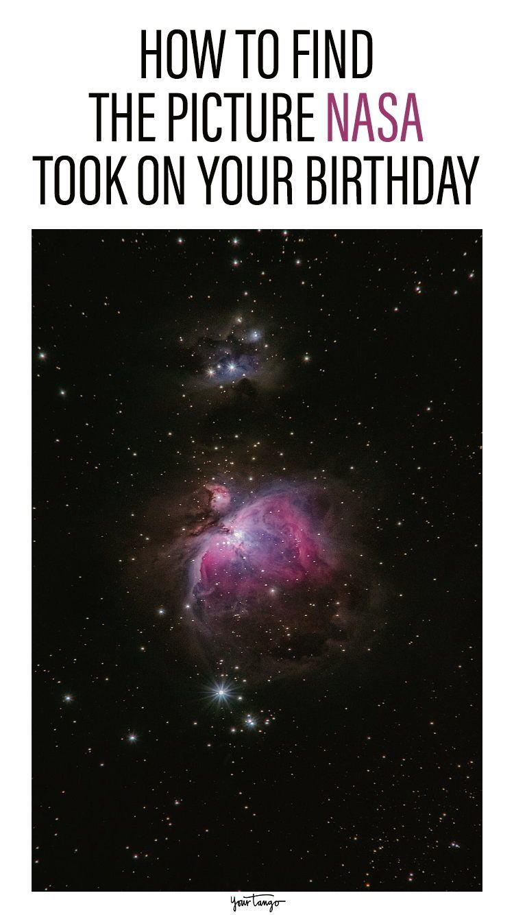 Encontre a Imagem que a NASA Fotou no Dia do Seu Aniversário: Descubra ...
