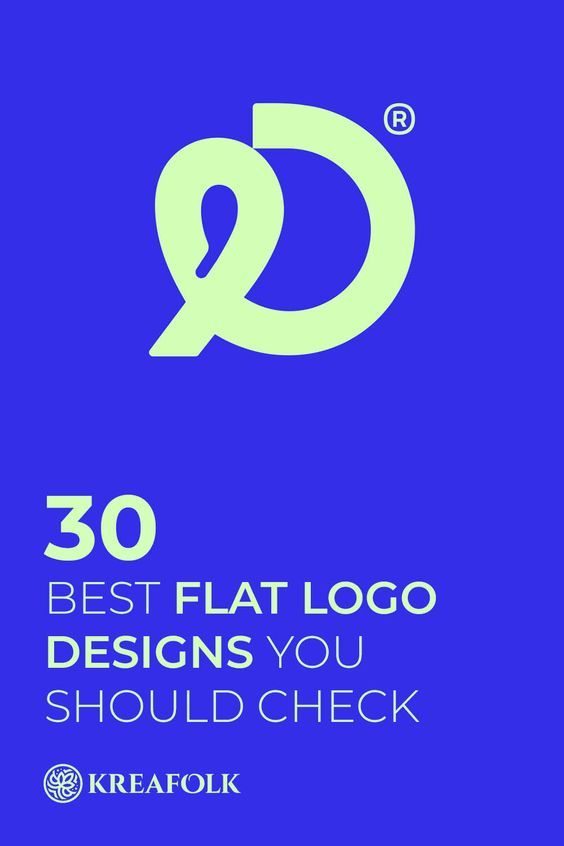 30 Best Flat Logo Design Ideas You Should Check - Ulti